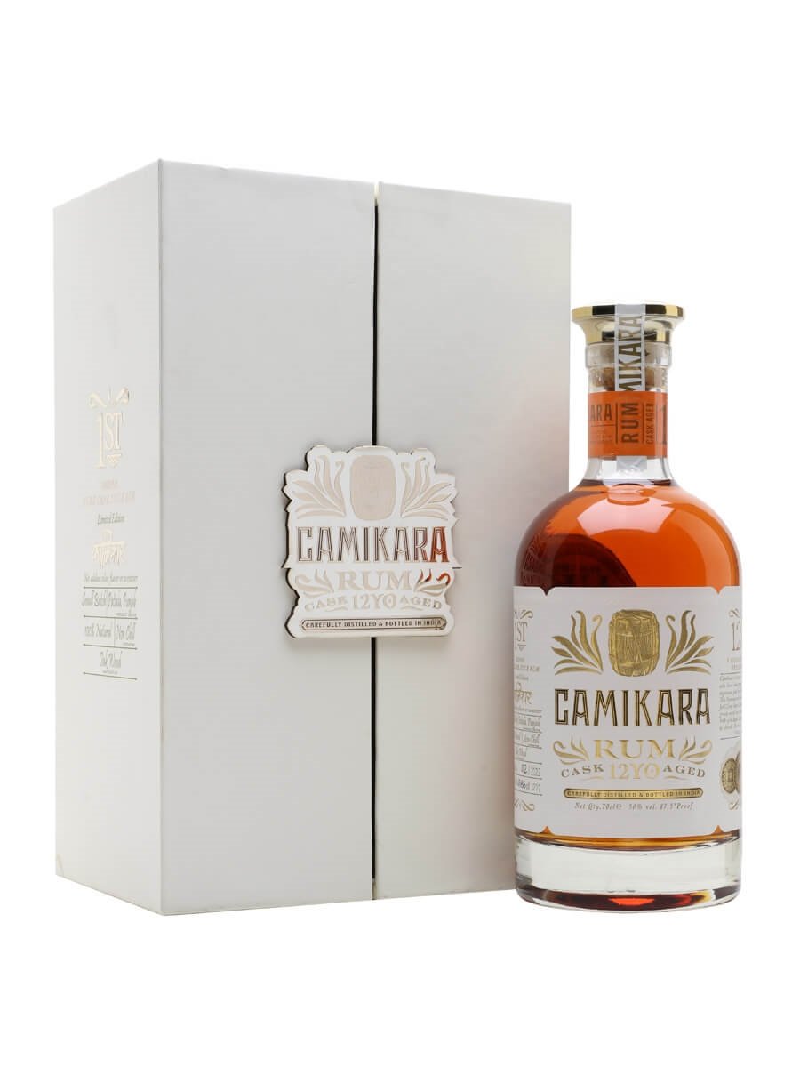Camikara 12 Year Old Pure Cane Juice Indian Rum [Limited Edition ...